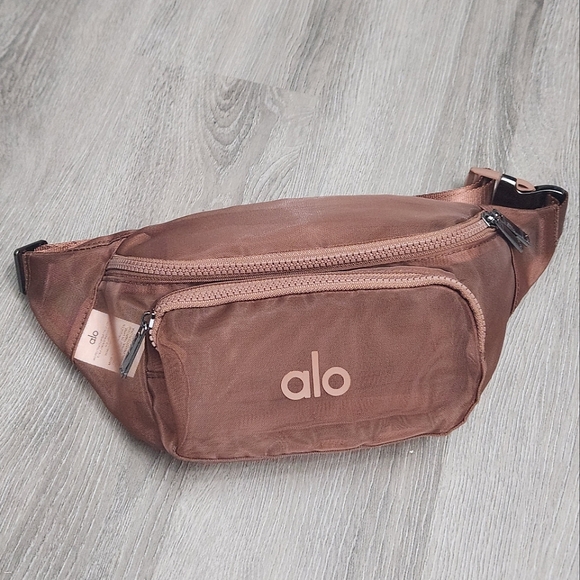 ALO Yoga | Bags | Alo Yoga Sheer Fanny Pack Belt Bag In Chestnut | Poshmark